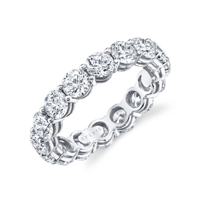 How to Wear an Eternity Ring - Sylvie Jewelry