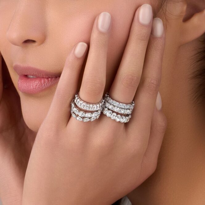 How to Wear an Eternity Ring - Sylvie Jewelry