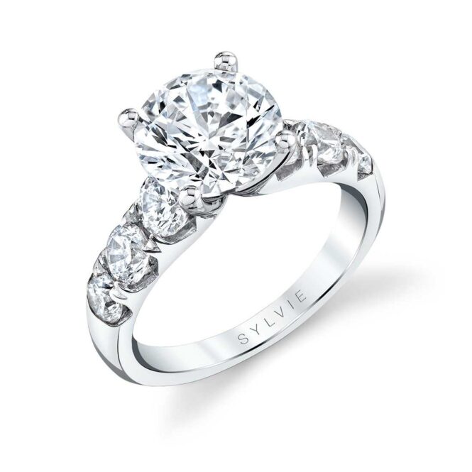 A Guide To 3 Carat Diamond Engagement Rings - Sylvie Jewelry