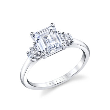 A Guide To 3 Carat Diamond Engagement Rings - Sylvie Jewelry