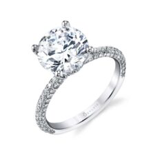 A Guide To 3 Carat Diamond Engagement Rings - Sylvie Jewelry