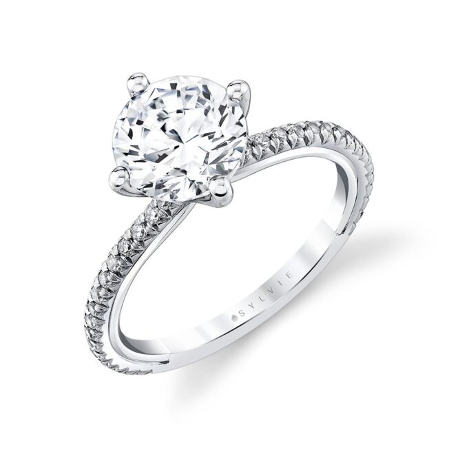 A Guide to 2 Carat Diamond Engagement Rings - Sylvie Jewelry