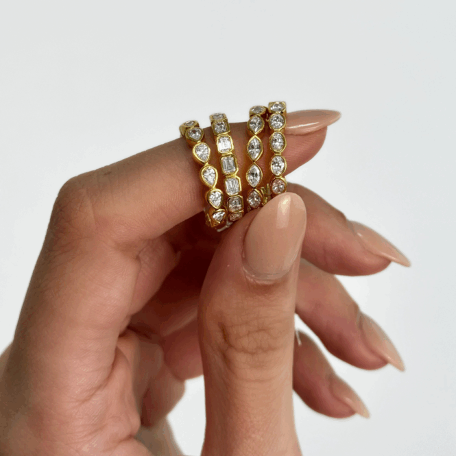 How to Keep Wedding Rings Together | A Guide to Stacking